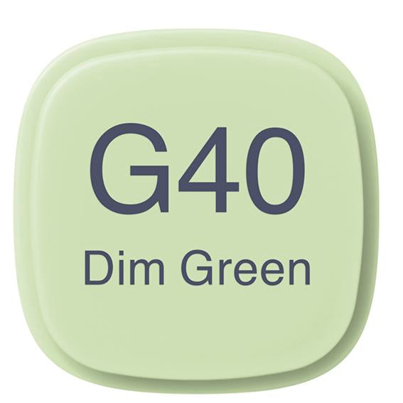 Copic Marker G40-Dim Green – Copic Australia