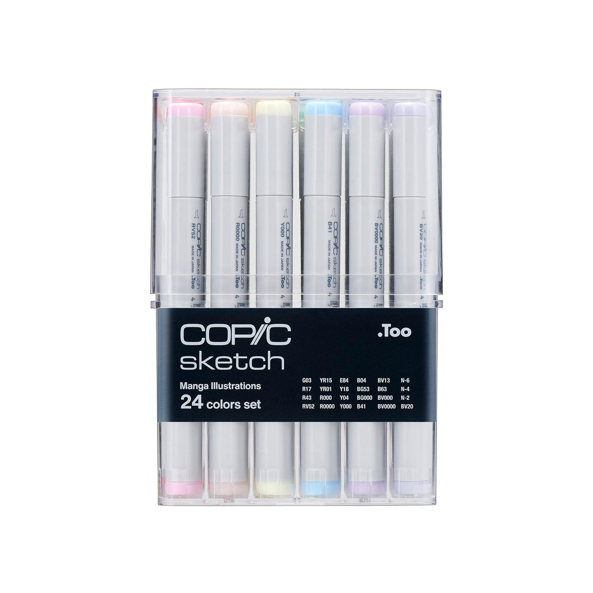 Copic Sketch Set 24 MANGA – Copic Australia