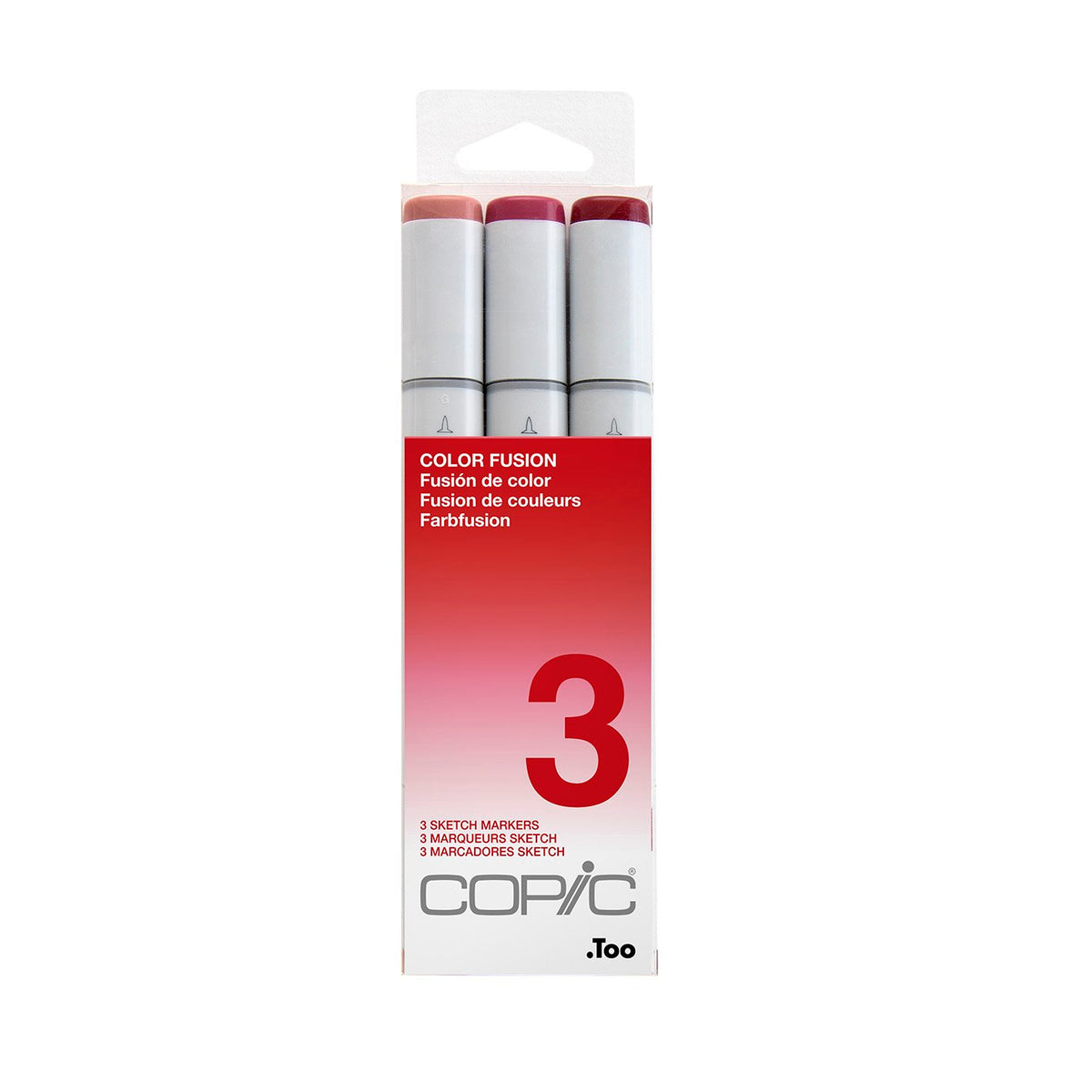 Copic Sketch Set 3 Colour Fusion 3- Red – Copic Australia